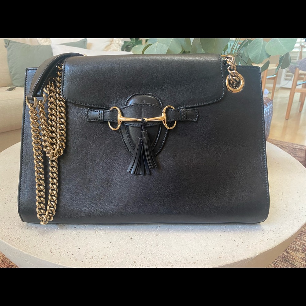 Gucci Large Emily Chain Shoulder Bag - Gem